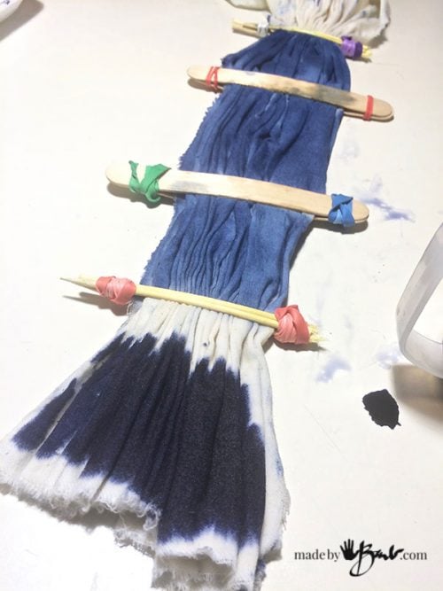 Simplified Shibori Dyeing - Made By Barb 4 simple patterns to make some ...