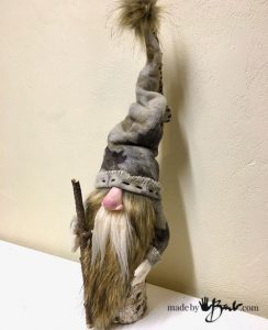 Best Rustic Woodland Gnome - Made By Barb - natural Christmas decor