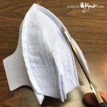 DIY N95-Style Face Mask Pattern - Made By Barb - shaped structure