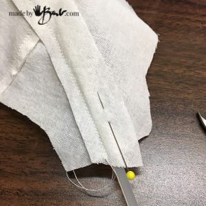 DIY N95-Style Face Mask Pattern - Made By Barb - shaped structure