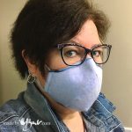 DIY N95-Style Face Mask Pattern - Made By Barb - shaped structure