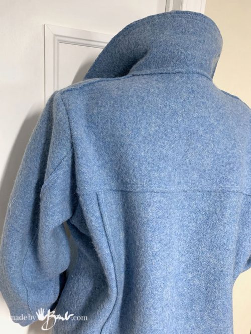 Make a Jacket from a Wool Blanket - Made By Barb - Vintage finds