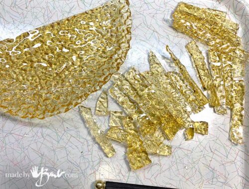 How to make your own Tesserae for Mosaics -Made By Barb- glass