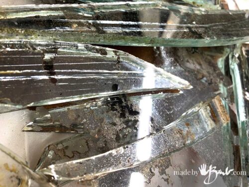 How to make your own Tesserae for Mosaics -Made By Barb- glass