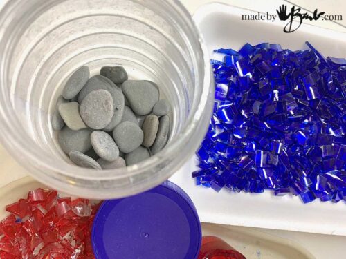 How to make your own Tesserae for Mosaics -Made By Barb- glass