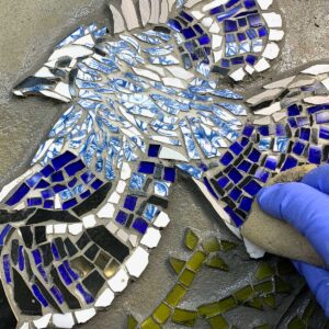 How to make your own Tesserae for Mosaics -Made By Barb- glass