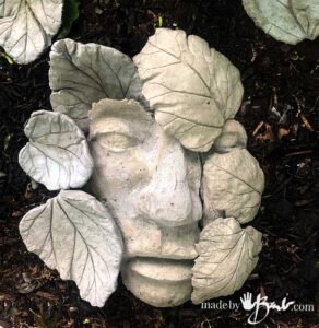 How to Design a Concrete 'Green Man' - Made By Barb - instruction