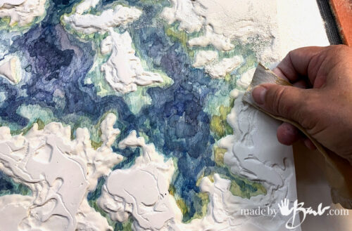 How to Make Your own Custom Lake Map Art - Made By Barb