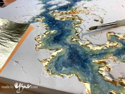 How to Make Your own Custom Lake Map Art - Made By Barb