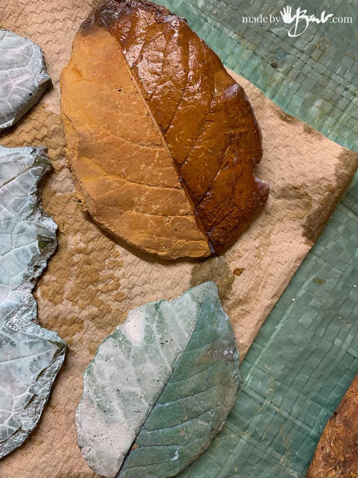 How to Colour Concrete with Homemade Acid Stain - Madebybarb