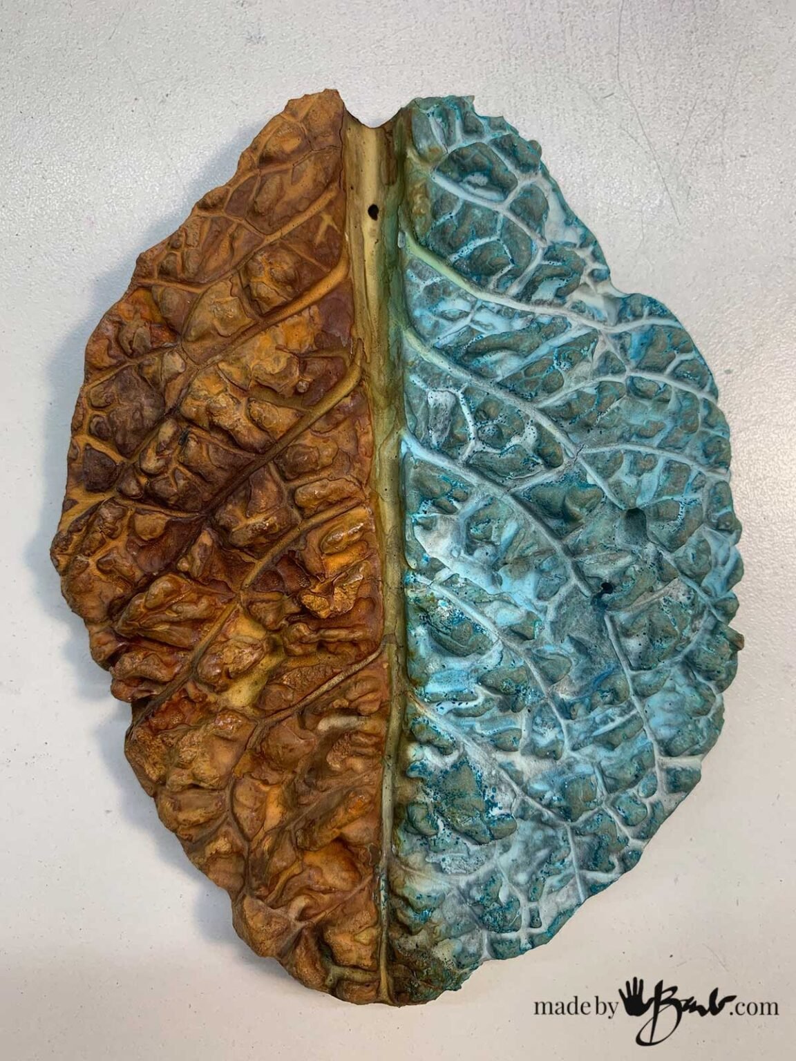 How to Colour Concrete with Homemade Acid Stain - Madebybarb