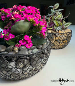 How to easily make a Gabion Planter - Made By Barb - fast, cheap