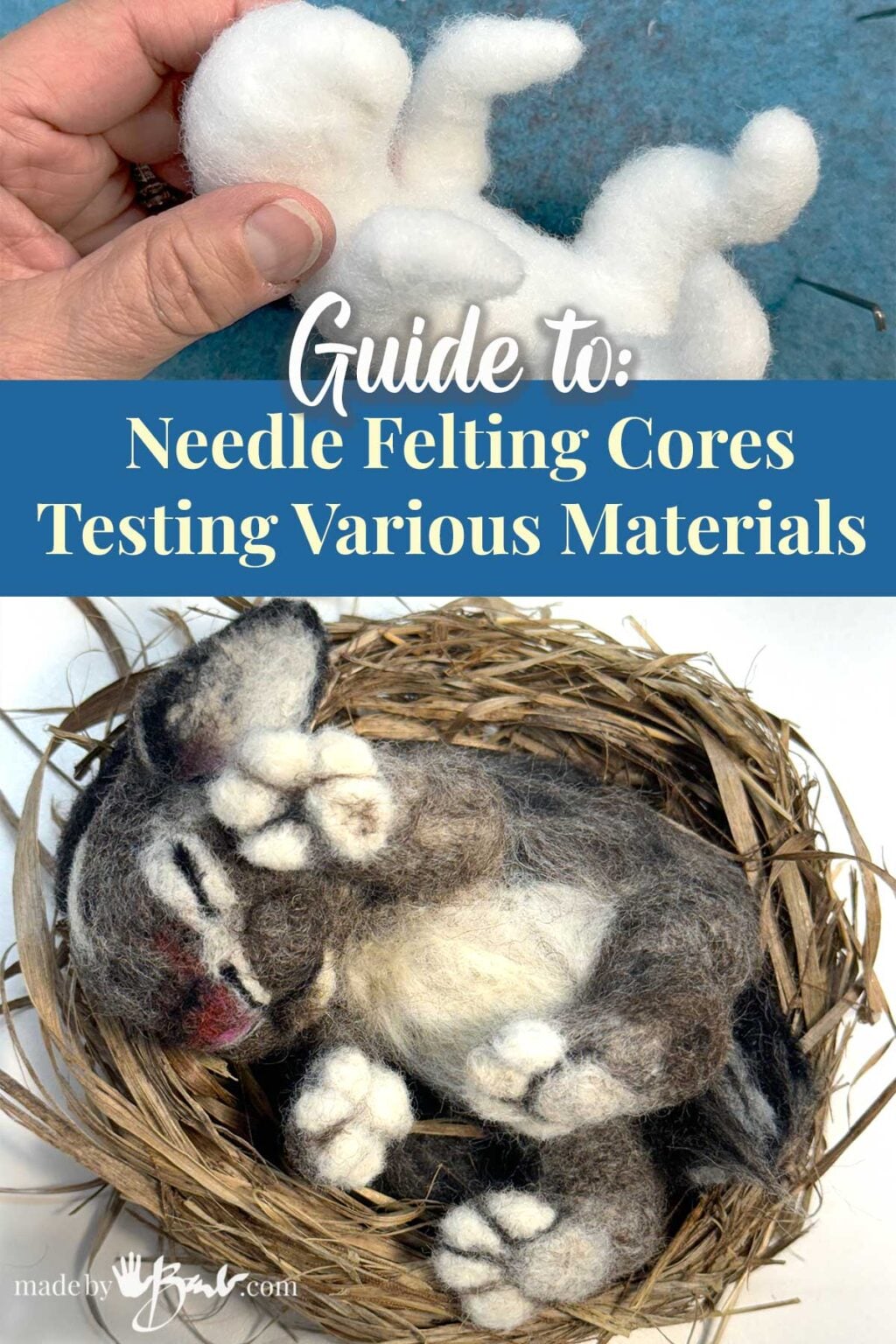 Guide to Needle Felting Cores & Testing Materials - MadeByBarb