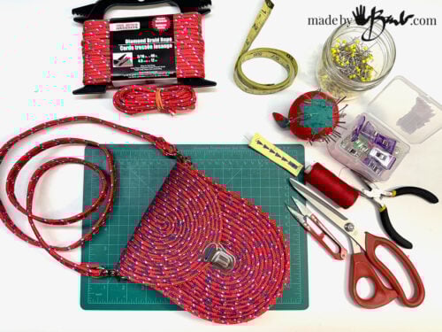 Use Rope to Sew a Cute Saddle Bag Purse - Made By Barb - easy