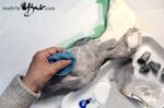 How to Make a Faux Rock Mirror with Paper Mache Clay - ByBarb