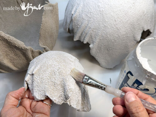 How to Make Easy Draped Concrete Bowls - MadeByBarb - cement