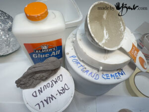 Make Cement Paper Clay for Concrete Sculptures - Made By Barb