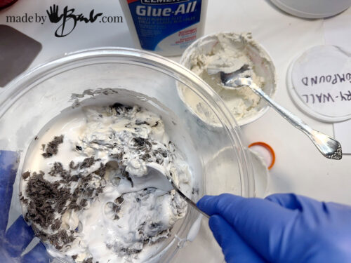 Make Cement Paper Clay for Concrete Sculptures - Made By Barb