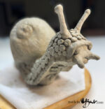 Sculpt a Snail with Cement Paper Clay - Made By Barb